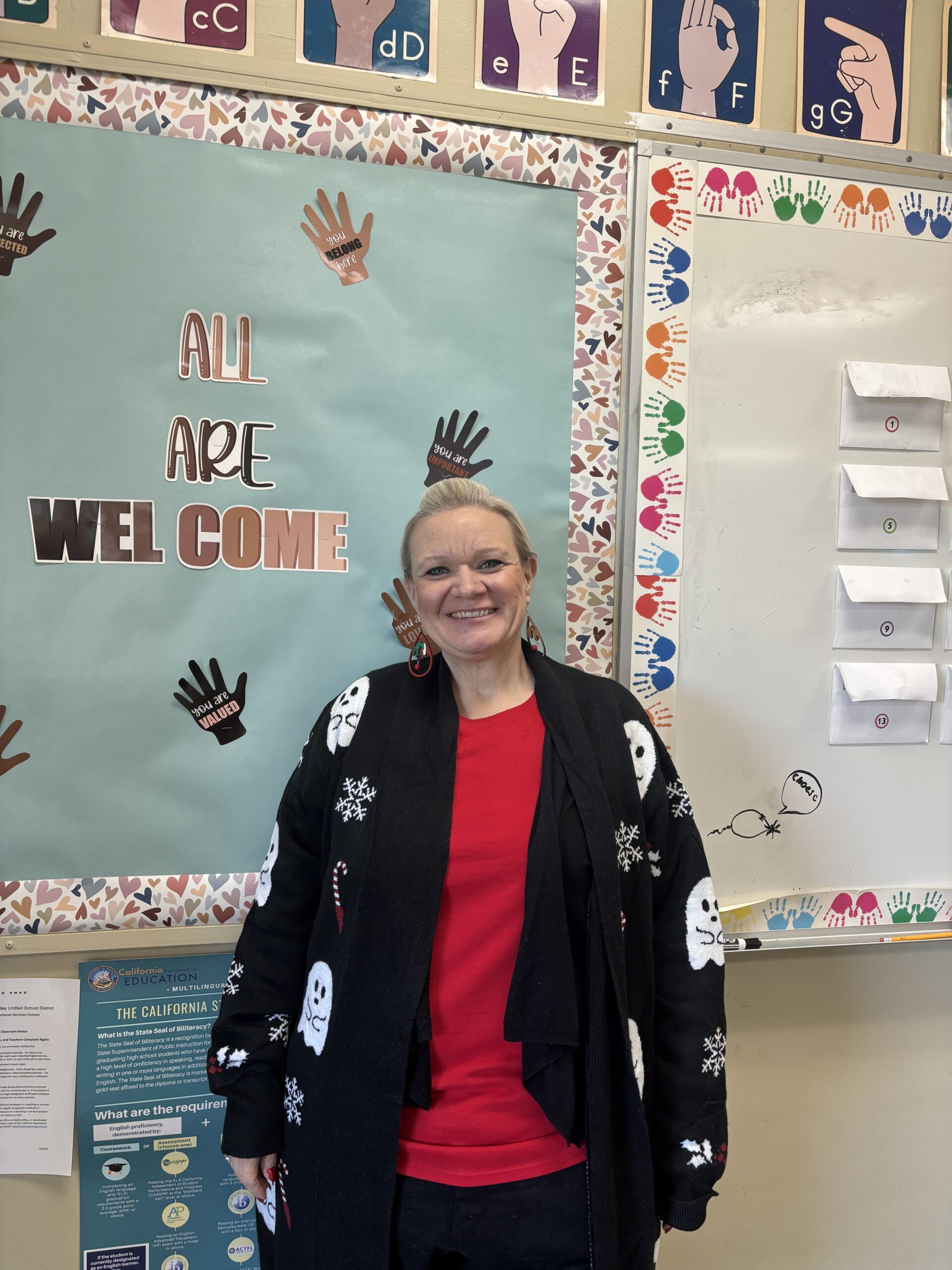 ASL teacher is more than just a teacher outside of the classroom ...
